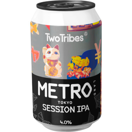 雙頻-都會印象IPA Two Tribes Metro Land Tokyo Session IPA – 哈斯葵洋酒