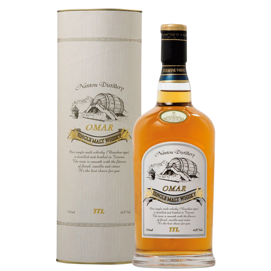OMAR波本桶單一純麥威士忌700ml OMAR Bourbon Cask Single Malt Whisky. – 哈斯葵洋酒