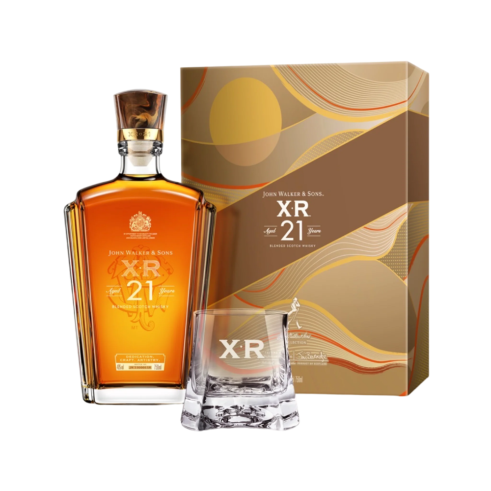 約翰走路 XR21 2025 春節威杯禮盒 Johnnie Walker XR21 2025 Gift Box – 哈斯葵洋酒